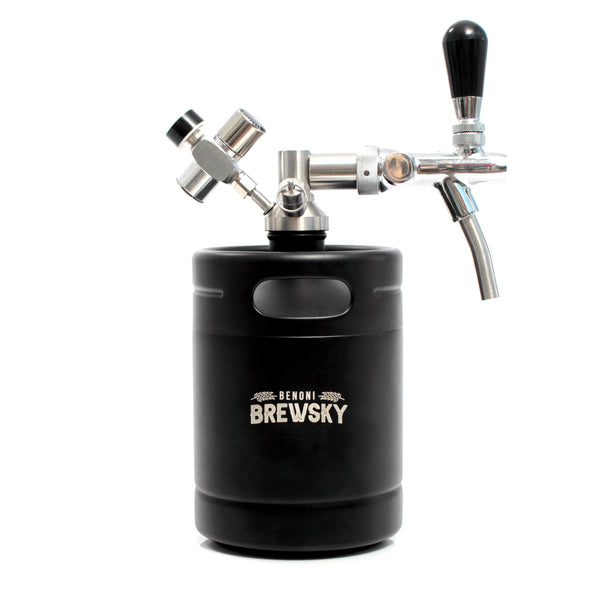 Benoni Brew 4L Beer Keg with Tap - SA Scooter Shop